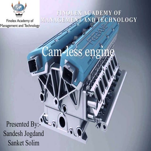 Cam-Less Engines | PPT