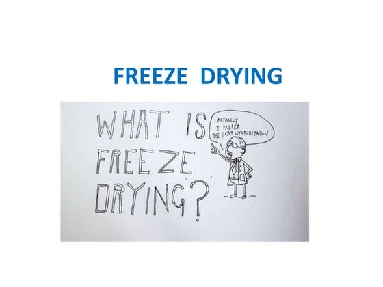 Dehydro Freezing .pptx | Home Appliances | Home & Garden