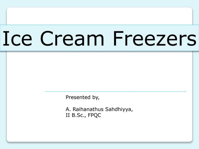 Operation,care and maintenance of cream separator | PPTX