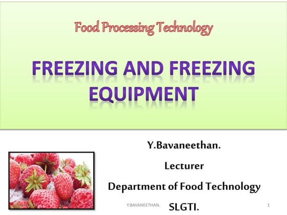 Food preservation freezing | PPT