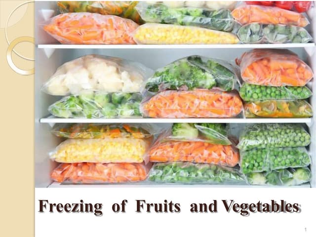 Food preservation freezing | PPT