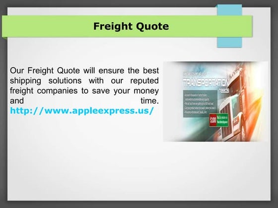 Freight Broker Chicago | PPT