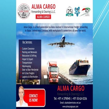 Freight Forwarding Dubai Pptx