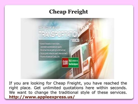 Freight Broker Chicago | PPT