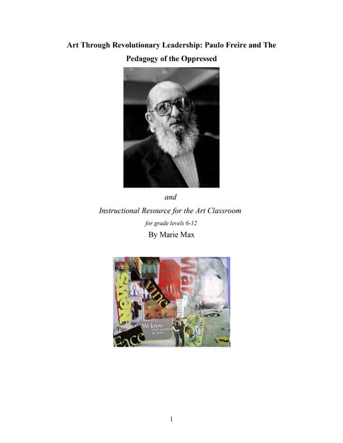 Paulo Freire Powerpoint Presentation | PPT