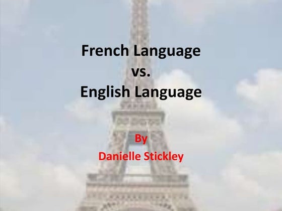 French Language | PPT