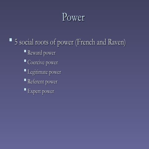 french and raven.sources of power powerpoint | PPT