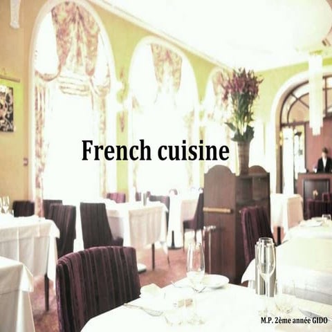French cuisine | PPT
