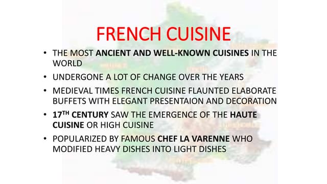 French cuisine | PPT