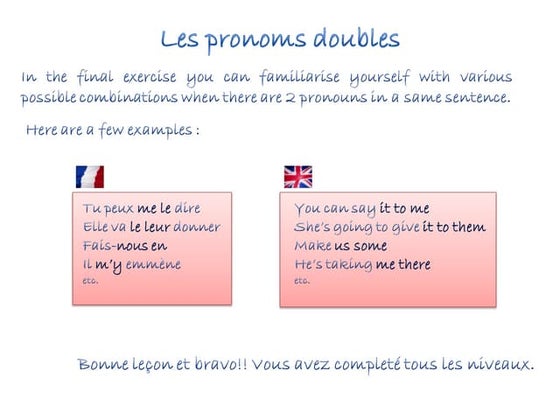 French reflexive pronouns | PPT
