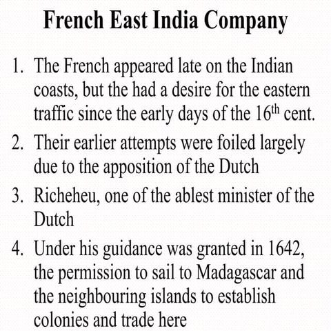 French East India Company.ppt
