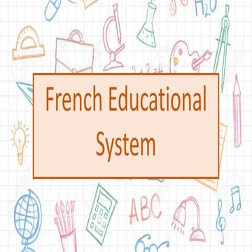 French education system | PPTX