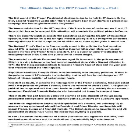 Politics of France | PPTX