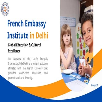 French Embassy Institute in Delhi.pptx.. | PPTX