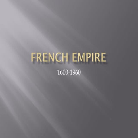 French Empire | PPT