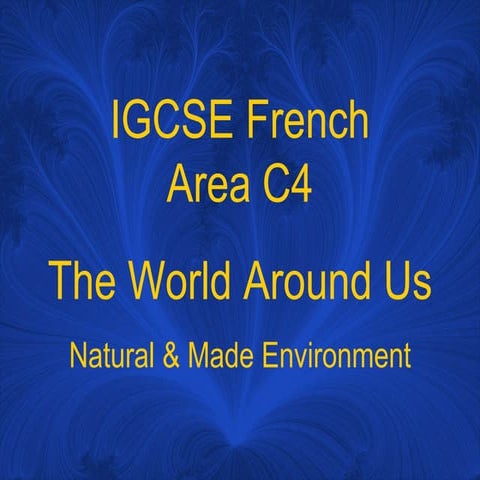Gcse French Revision Speaking | PPT