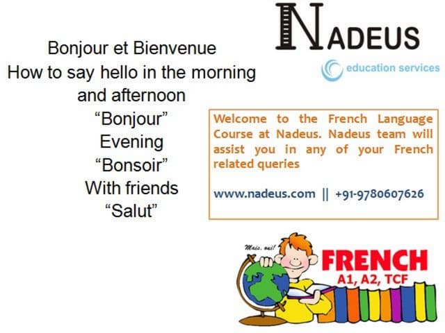 French language training nadeus jalandhar | PPT French language training nadeus jalandhar | PPT