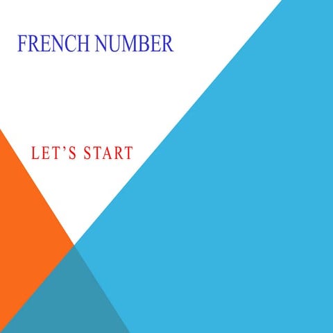 French number | PPTX