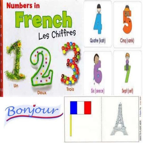 French numbers 1 10 | PPTX