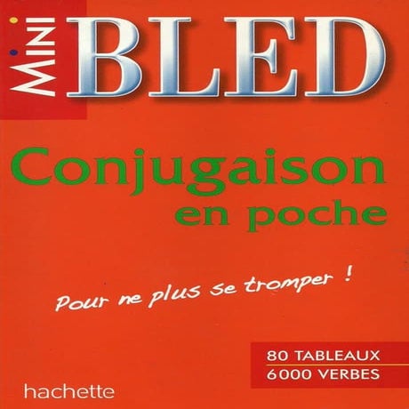 Mini BLED conjugaison en poche pdf gratuit | PDF