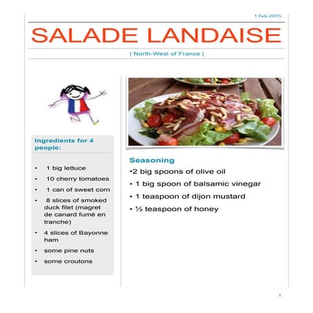 French recipes | PDF