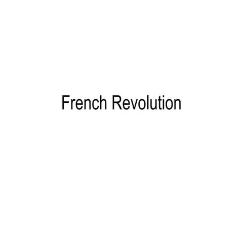 French revolution | PPT
