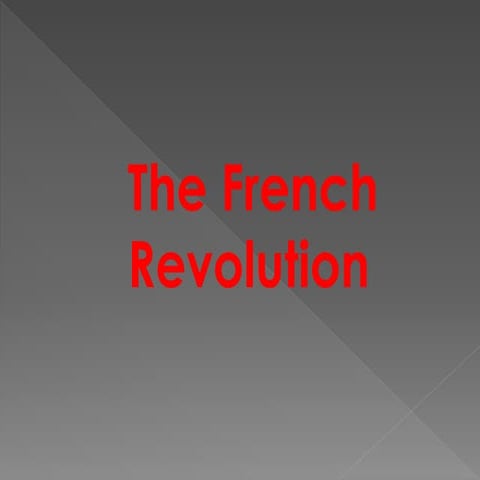 French revolution | PPTX