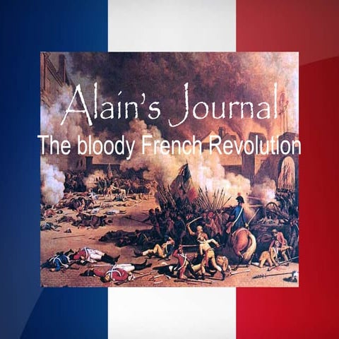 Aimée’s journal entry french revolution | PPTX