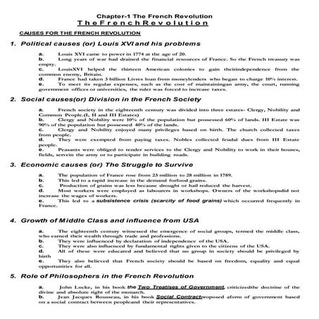 French revolution | DOCX | Crime & Harmful Acts to Individuals, Society ...