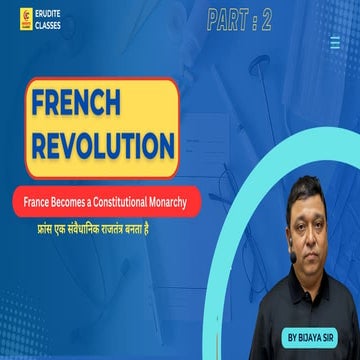 France Becomes a Constitutional Monarchy (1791) | फ़्रांस एक संवैधानिक ...