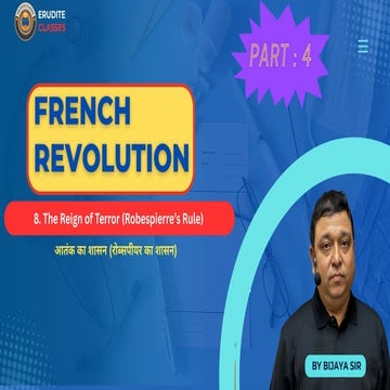 The Reign of Terror: Robespierre’s Rule in the French Revolution,आतंक ...