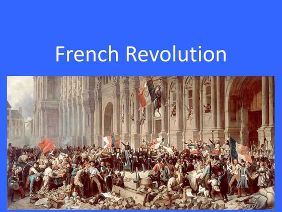 The French Revolution Grade 10. | PPTX | Terrorism | Sensitive Topics