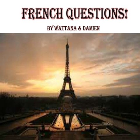 French slide show | PPTX | Food & Drink