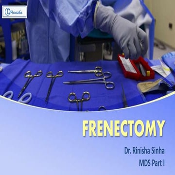 Frenectomy | PPTX