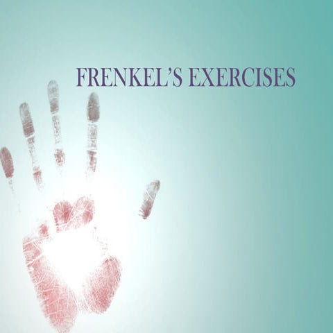 Frenkels exercise | PPTX