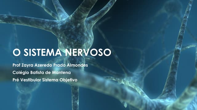 2016 Frente 2 Módulo 12 Sistema Nervoso Ppt