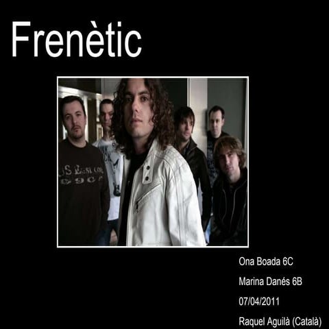 Frenètic "Busco" | PPT