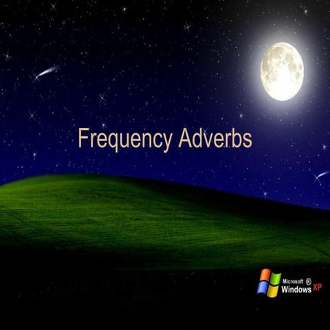 Frequency adverbs | PPT