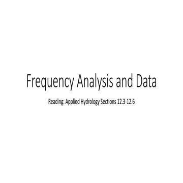 FrequencyAnalysis&Data.pptx