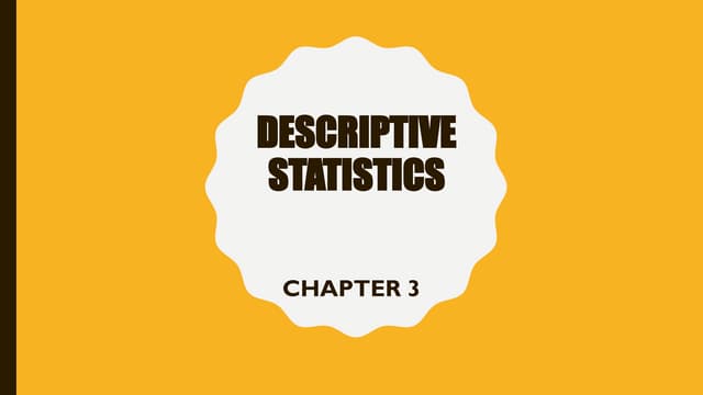 Graphical Representation of Statistical data | PPTX