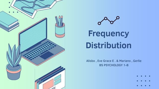 Lesson 26 presenting and interpreting data in tabular and graphical ...