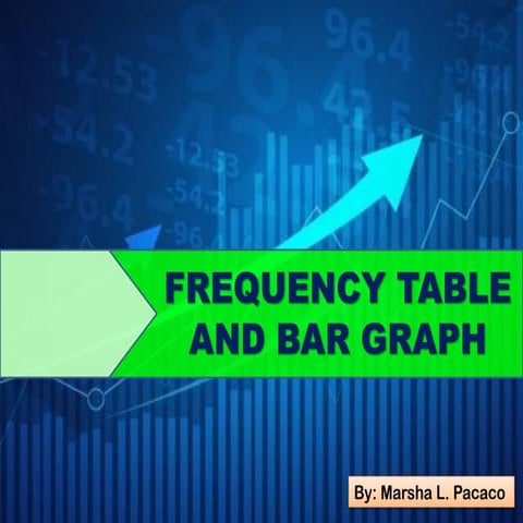 Frequency table and Bar Graph | PDF