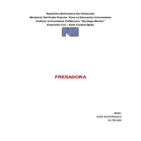 Prensas jose bohorquez | PPTX