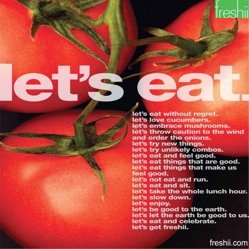 Freshii Franchise eBrochure | PDF