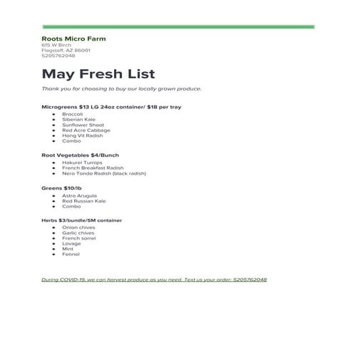 Fresh list (7) | PDF