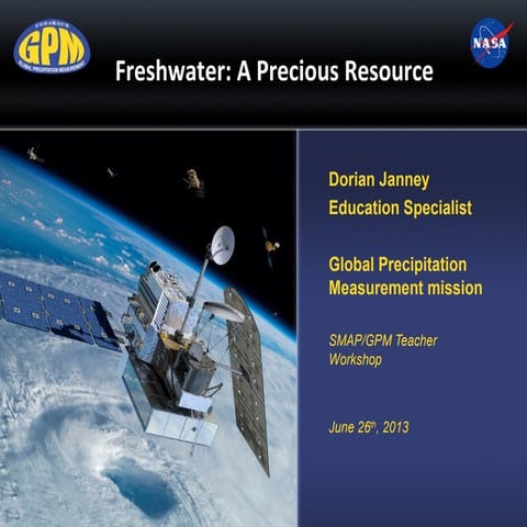 Freshwater a precious resource | PPT
