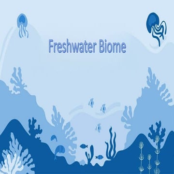 Freshwater Biome Types, Characteristics and Factors | PPTX