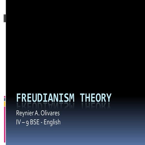 Freudianism Theory | PPSX