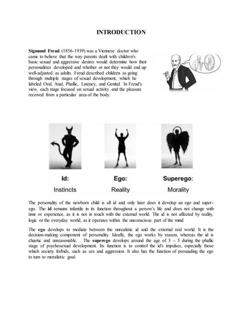 Psychosexual Theory By Sigmund Freud Pptx Sexual Conditions Sexual Health