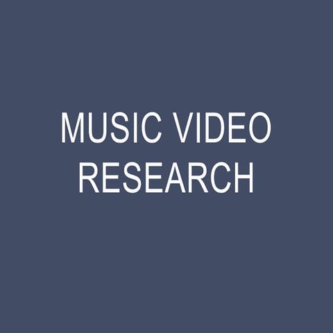 Music video sample answer | DOC
